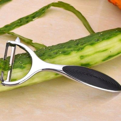 Portable Vegetable Fruit Peeler Reusable Stainless Steel