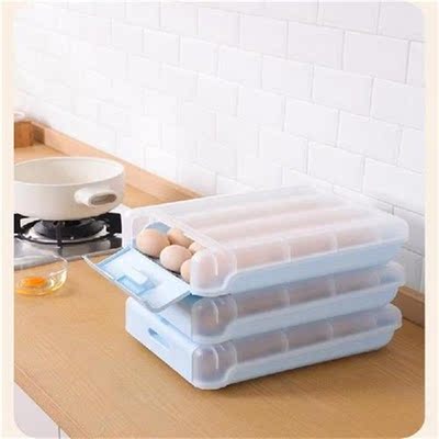 Household Compartment Storage Egg Rack Refrigerator Egg