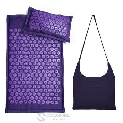 ECO friendly Massage Yoga mat with bag Coconut palm Buckwhea