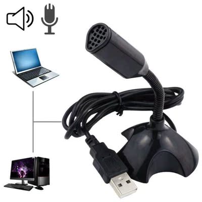 Desktop USB Microphone Computer Laptop  Microphone Flexi
