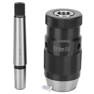Keyless Drill Metal Chuck Quick Change Adapter Chromium Vana