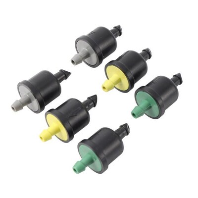 20/30/40L  pressure compensation Dripper 4/7mm hose barb thr