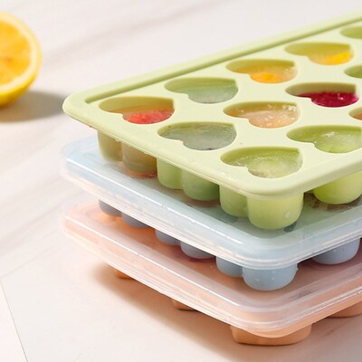 Heart-shaped Ice Cube Cool Freezing Mold Tray Ice Cream Make