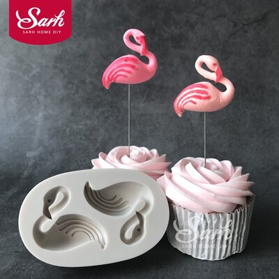 Single Side Flamingos Shape Cake Mold Chocolate Mold for the