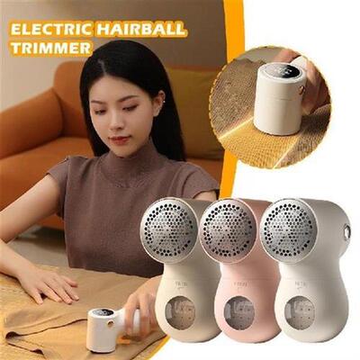 Electric Hairball Trimmer Led Digital Display Fabric