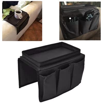 Practical 4 Pockets Sofa Arm Storage Bag Chair Couch Mobile