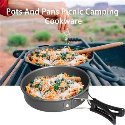 1 Set Useful Camping Cookware Shock Absorption Cookware Kit