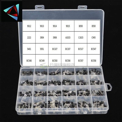 24Values TO-92 Transistor Assortt Assorted Kit Each BC327 BC