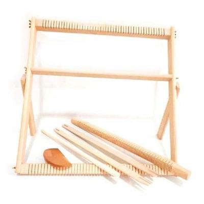 DIY Solid Wood Textile Machine Tapestry Weaving Tools