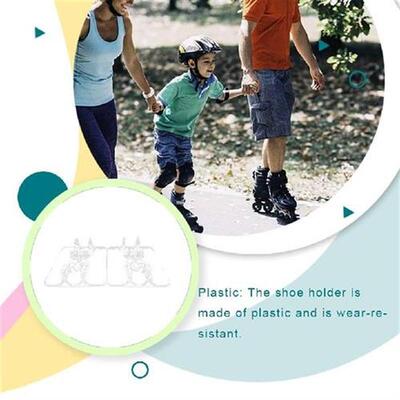 Inline Speed Skates Shoes Holder U-shaped Groove Stand