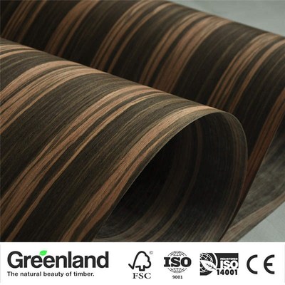 Ebony Veneers Flooring DIY Furniture Natural 250x60 cm bedr