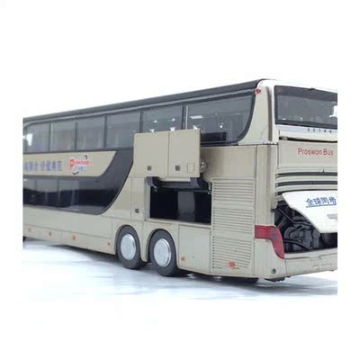 Sale High quality 1:32 alloy pull back bus model,high imitat