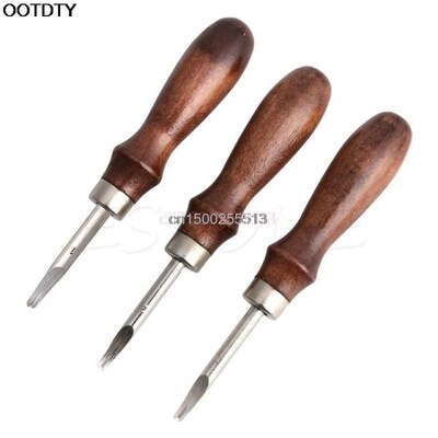 1pc Practical DIY Leather Craft Edge Skiving Beveling Skivin