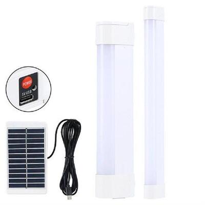 Solar Lamp LED Light Bar Emergency Work Light Flashlight