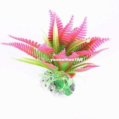 Water Plants Christmas Flower Plants Aquarium Decoration Lig