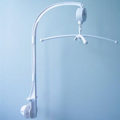 Baby Toys White Rattles Bracket Set Newbron Crib Mobile Bed