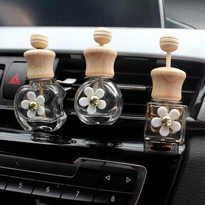 Car Perfume Car  Decor Diffuser Empty Bottle Automobile Air