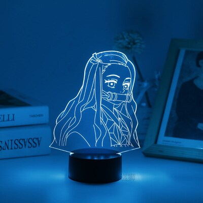 Demon Slayer Anime Lamp Kanae Kocho Night Light Gift Kimetsu