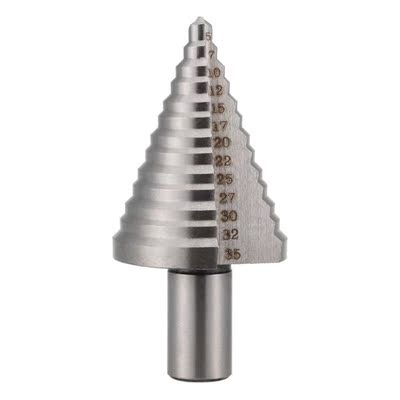 Cone Drill Bit Hole Cutter Bits Round Shank Wood/Metal Drill