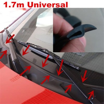 Ageing Rubber Seal Strips Under Front Windshield Panel For B