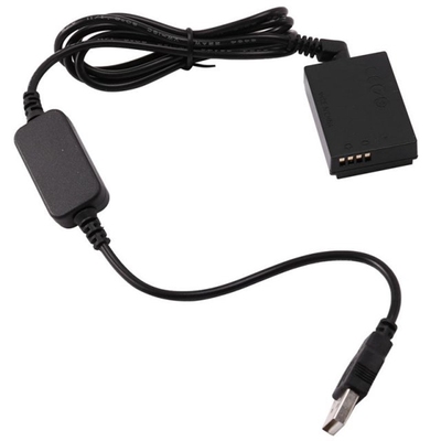 5V 2A ACKE12 ACK-E12 USB Power Cord Adapter + LP-E12 DR-E12