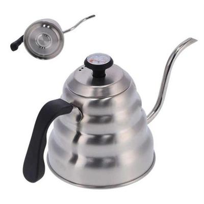 Coffee Pot Coffee Kettle Stainless Steel Exhaust and Reduce