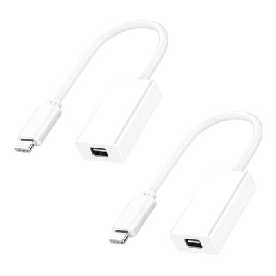 2X Thunderbolt 3 USB 3.1 to Thunderbolt 2 Adapter Cable for