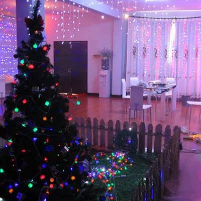 New 22m 200 LED Solar String Light 4Color Lamp Outdoor Garde