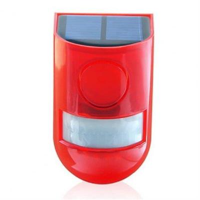 Garden Strobe Alarm Solar Charging RIP Motion Sensor LED