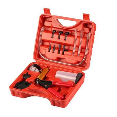 15pcs Car Hand Held Vacuum Pistol Pump Brake Bleeder Adaptor