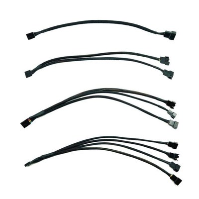 Mainboard CPU 4 PIN Fan Extention Cables PWM 4P Adapter Cabl