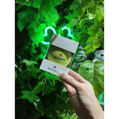 希利海涅曼个性化创意绿色球形啤酒开瓶器家用开瓶器