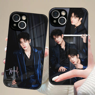 肖战深V性感创意拼图手机