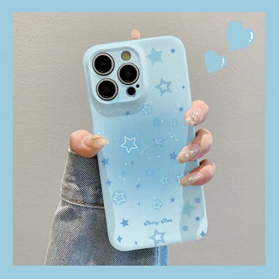 火翔蓝色星星适用于oppo A6pro手机壳A5A3A1a57/A1X/a92s保护套A55A75网红女a72/a93s超薄a56防摔a97/a55菲林