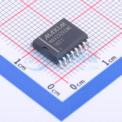 RS232芯片 MAX232EEWE+ SO-16-300mil 原装正品 电子元器件配单