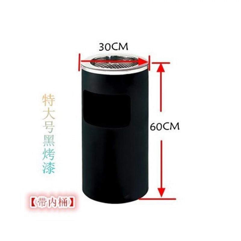 烟蒂筒酒店烟灰柱户外垃圾桶大堂吸烟区柱烟灰皿箱立式烟头收集器