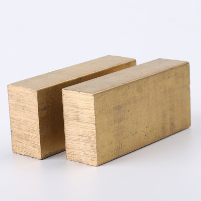 批发h59激光雕刻铜块h62黄铜板材料黄纯铜块金属零件加工定制