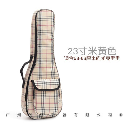 21 23 26寸尤克里里加棉演奏乌克丽丽ukulele bag琴包格子包