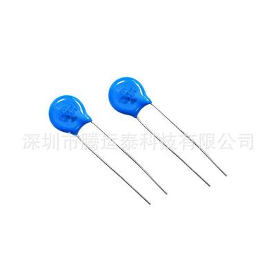 压敏电阻7d180k18v电阻径7mm直插蓝色片zov-07d180k现货供应