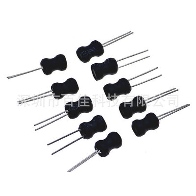 240件24种圆柱体6x8工字型电感2.2uh-100mh规格插件电感器套装