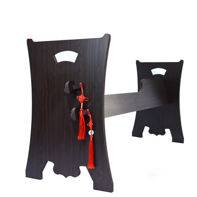 黄河乐器风便携古筝架刻字H型板式支架架子腿板架轻便古典