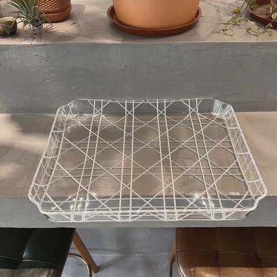 托盘藤格纹家具系列网红居家托盘装饰置物盘甜品盘