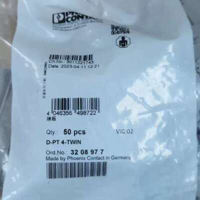 菲尼克斯挡板 3208977  D-PT 4-TWIN - 