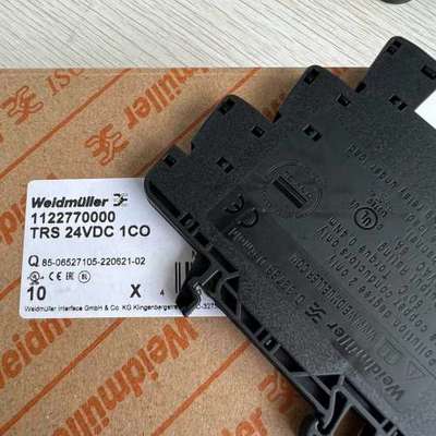 魏德米勒薄片继电器1122770000，TRS 24VDC