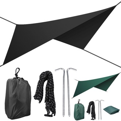 4x3M Ultralight Camping Mat Waterproof Tent Tarp Sun Shelter