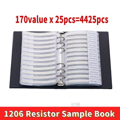 0402 0603 0805 1206 1% SMD SMT Chip Resistor Assortment Kit