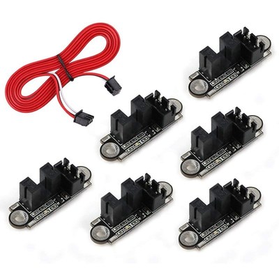 6 Piece Set 3D Printer Accessories Photoelectric Limit Switc