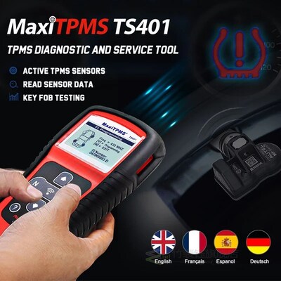 Autel MaxiTPMS TS401 Tire Pressure Monitoring System OBD2 TP