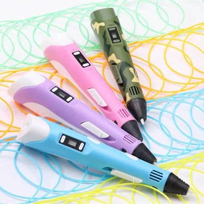 New 3D Pen Drawing Pens LED 3D Printer Pen DIY 3D Printing
