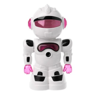 Manual Hand-cranking Pencil Sharpener With Cute Robot Cartoo